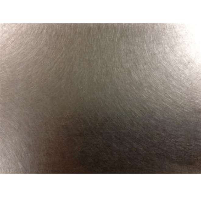 Inox plaat 1,5 mm richtingloos geborsteld